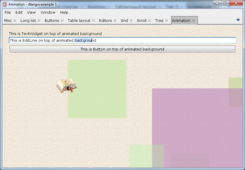 DlangUI - cross platform GUI library for D programming language - screenshots